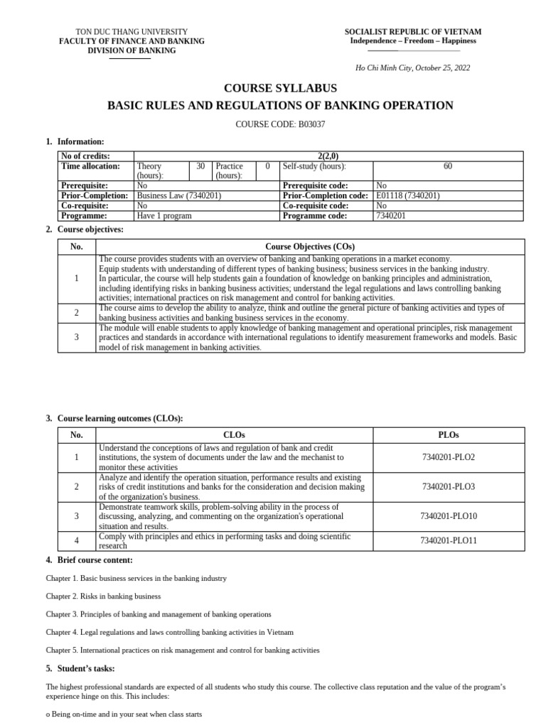 25.10.22-TRÃ N Há THá NG-Ä Á cÆ°Æ¡ng B03037 - en - 0 - Basic Rules and ...