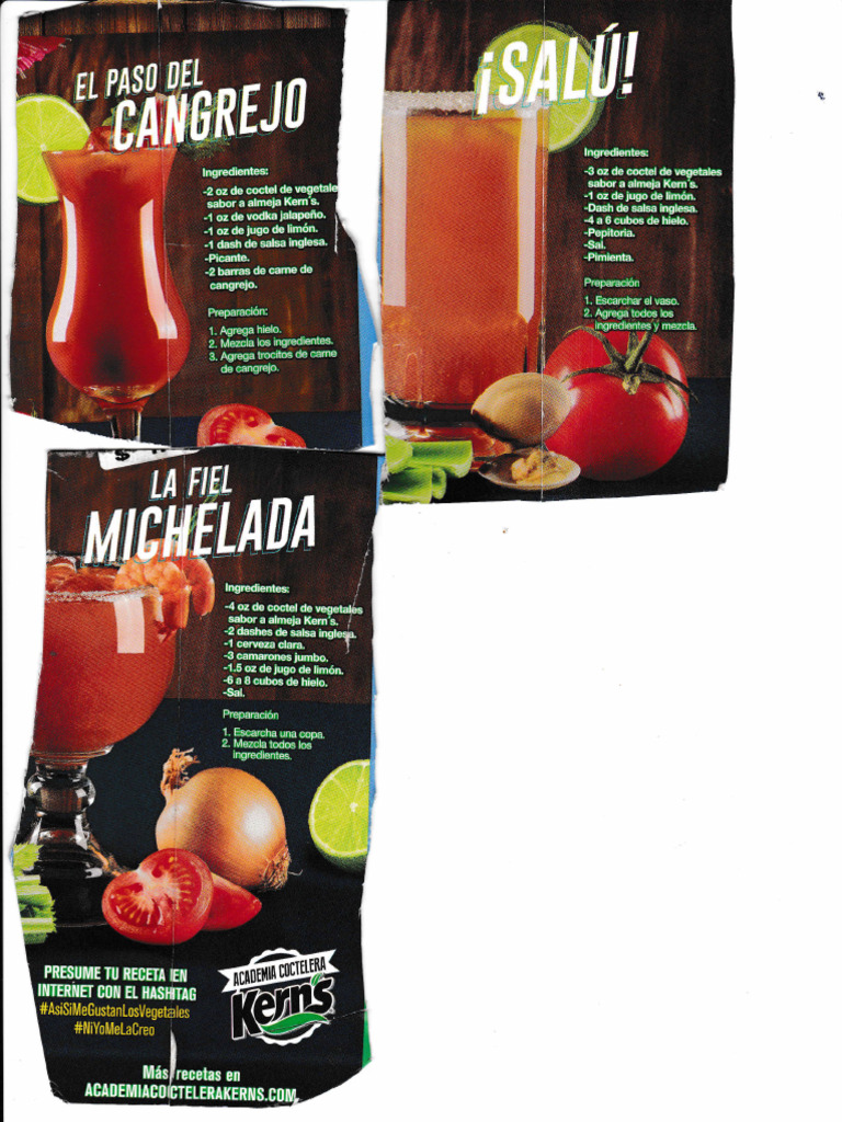 Recetas Cocktel | PDF