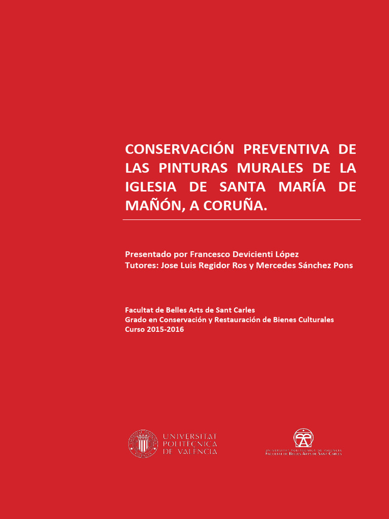 l12. Devicienti - Estudio de Conservación Preventiva de Las Pinturas Murales de Santa María de ...