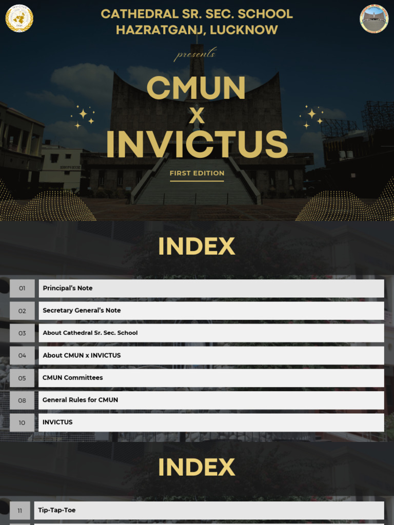 Cmun Invictus 2024 | PDF