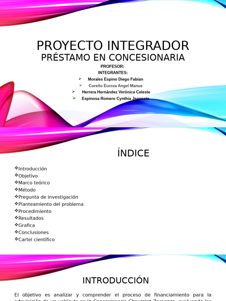 Proyecto Integrador | PDF