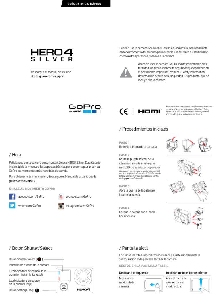 QSG H4silver Spa Es Reva Web | PDF