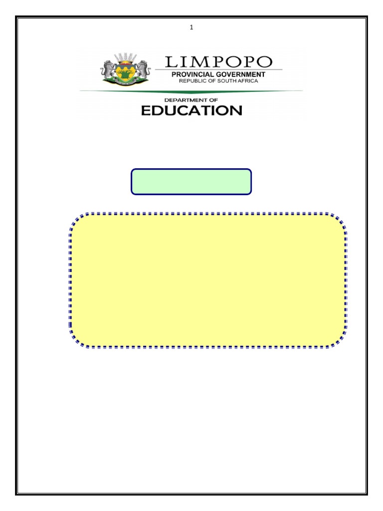 Paper 2 Sepedi HL Grade 10 Study Guide | PDF