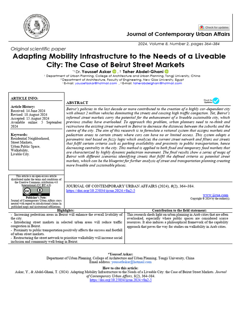 5 - Adapting Mobility Infrastructure | PDF