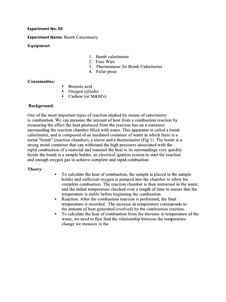 Experiment No 03 | PDF