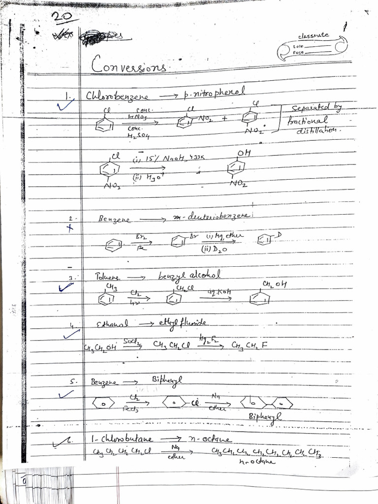 Conversions, Notes | PDF