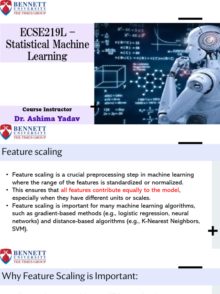 Lecture-11_Feature scaling | PDF Lecture-11_Feature scaling | PDF