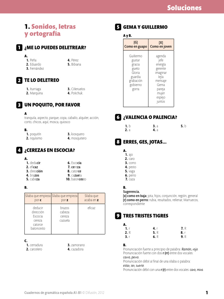 Cdge A1 b1 Key | PDF