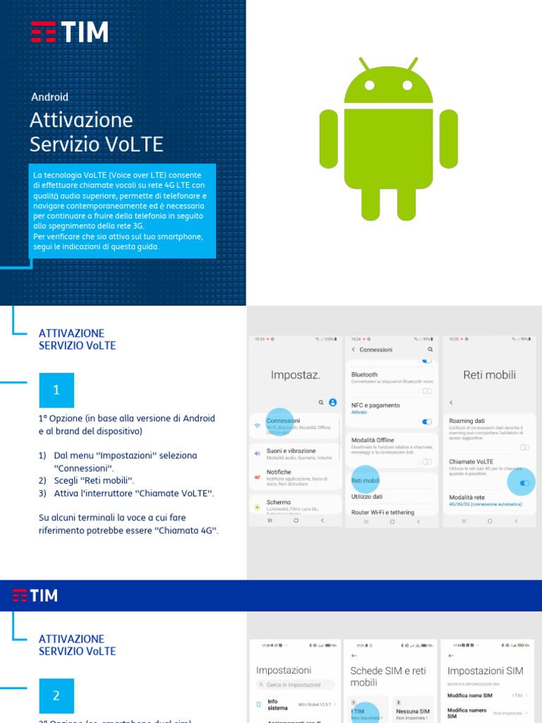 Android VoLTE | PDF