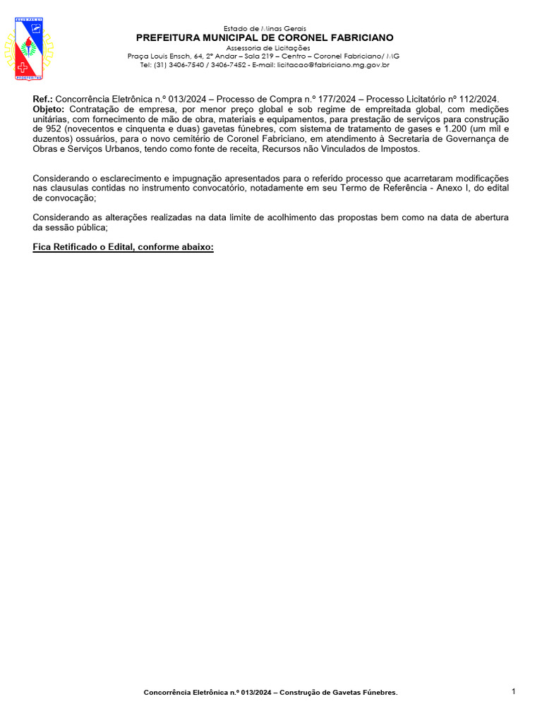 Edital Retificado Compressed | PDF