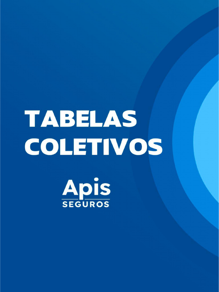 TABELAS APIS SEGUROS - 2024-1 | PDF