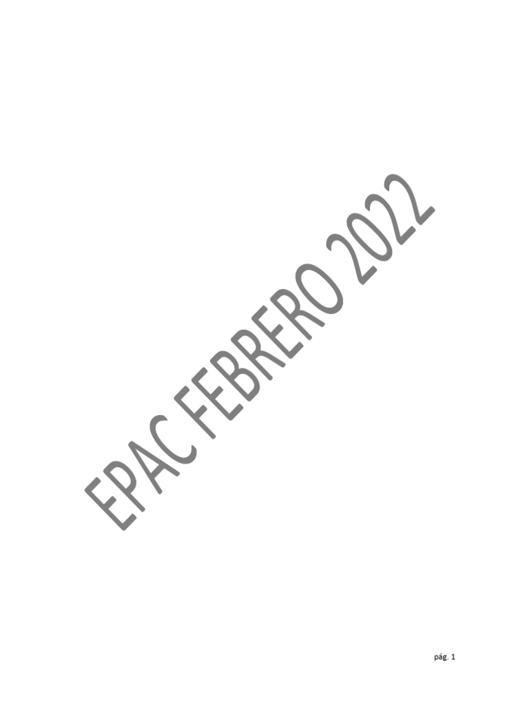 EPAC FEBRERO 2022 | PDF EPAC FEBRERO 2022 | PDF