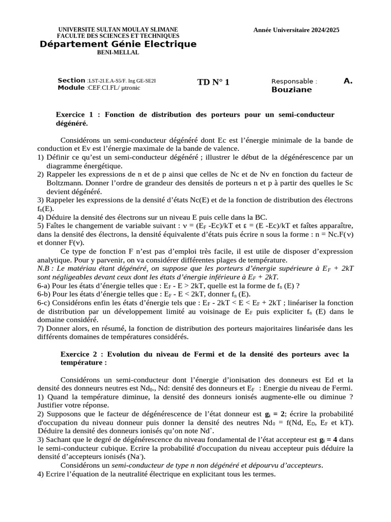 td1 2 IIEA | PDF