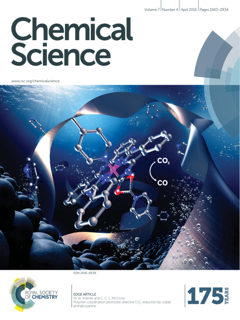 Chem Sci 2016 Polymer Enhanced CO2R by CoPc | PDF