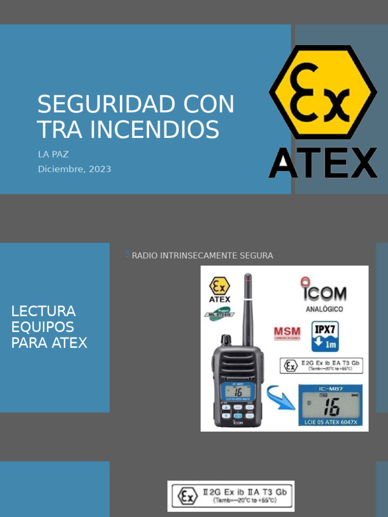 Atex Marking Rev01 | PDF