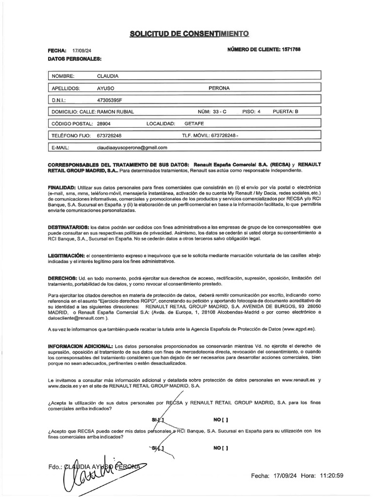 LOPD | PDF