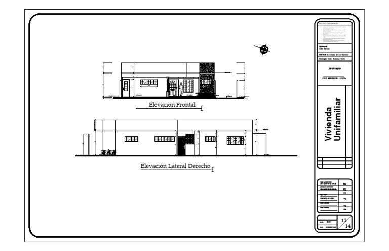 José Henriquez Ozuna Elevación 2 | PDF