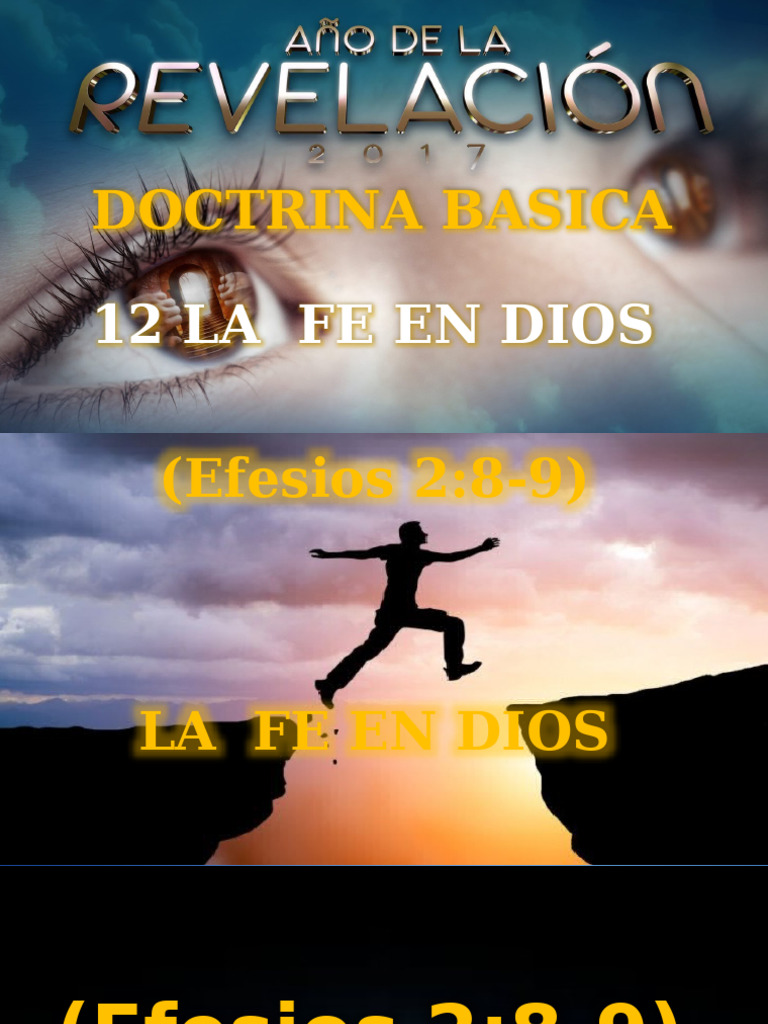 12 La Fe en Dios | PDF