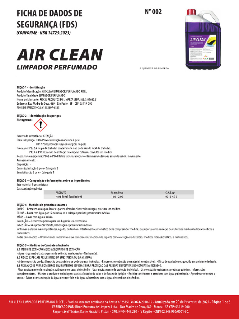Fds Airclean | PDF