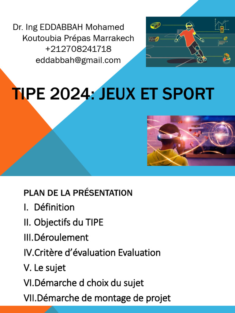 Astuces TIPE Jeux Et Sport | PDF