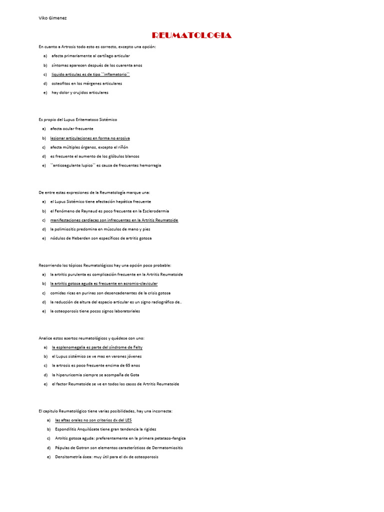 Reumato Test Viko | PDF