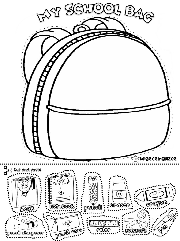 MY SCHOOL BAG, BW | PDF