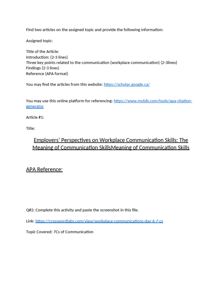 Assignment ICA Week 6 | PDF