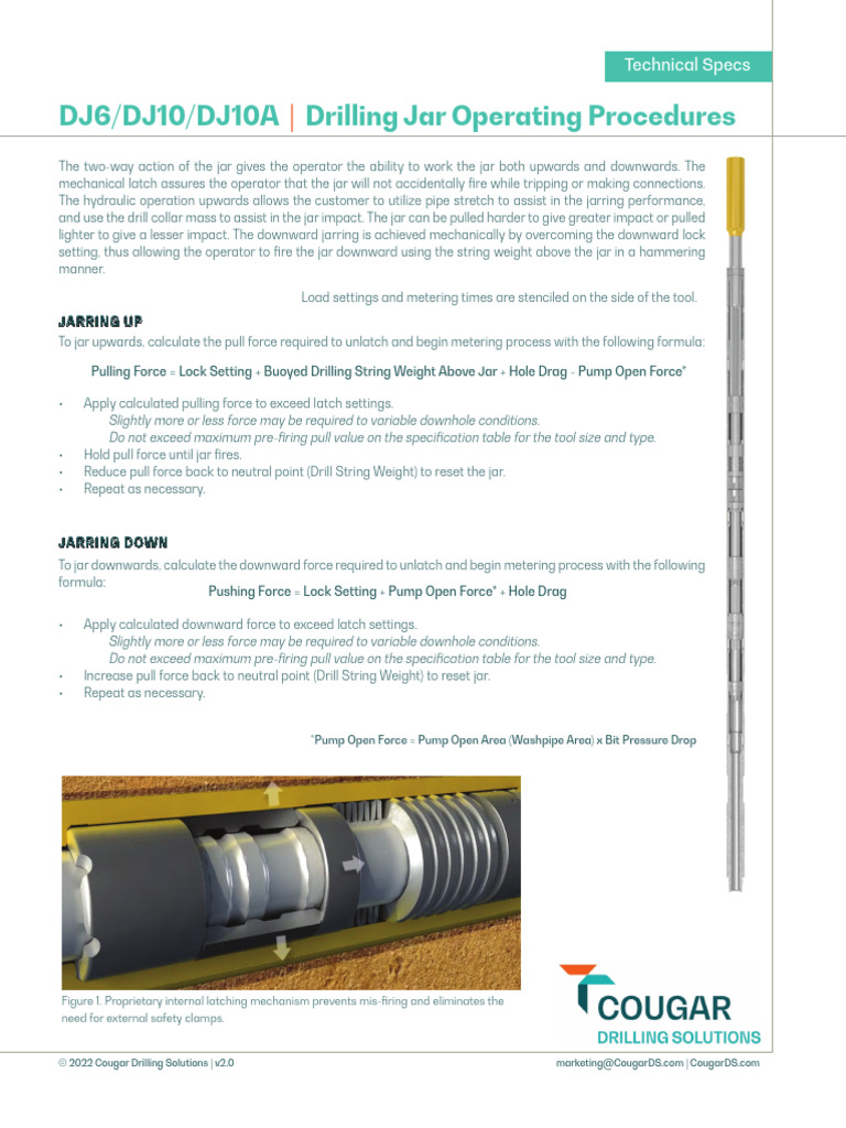 Jarring Instructions | PDF