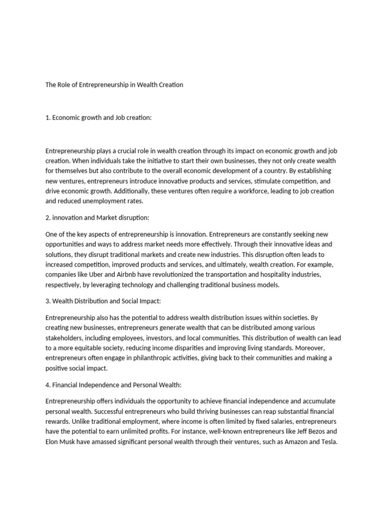 Roles of Entrepreneur - 083811 | PDF