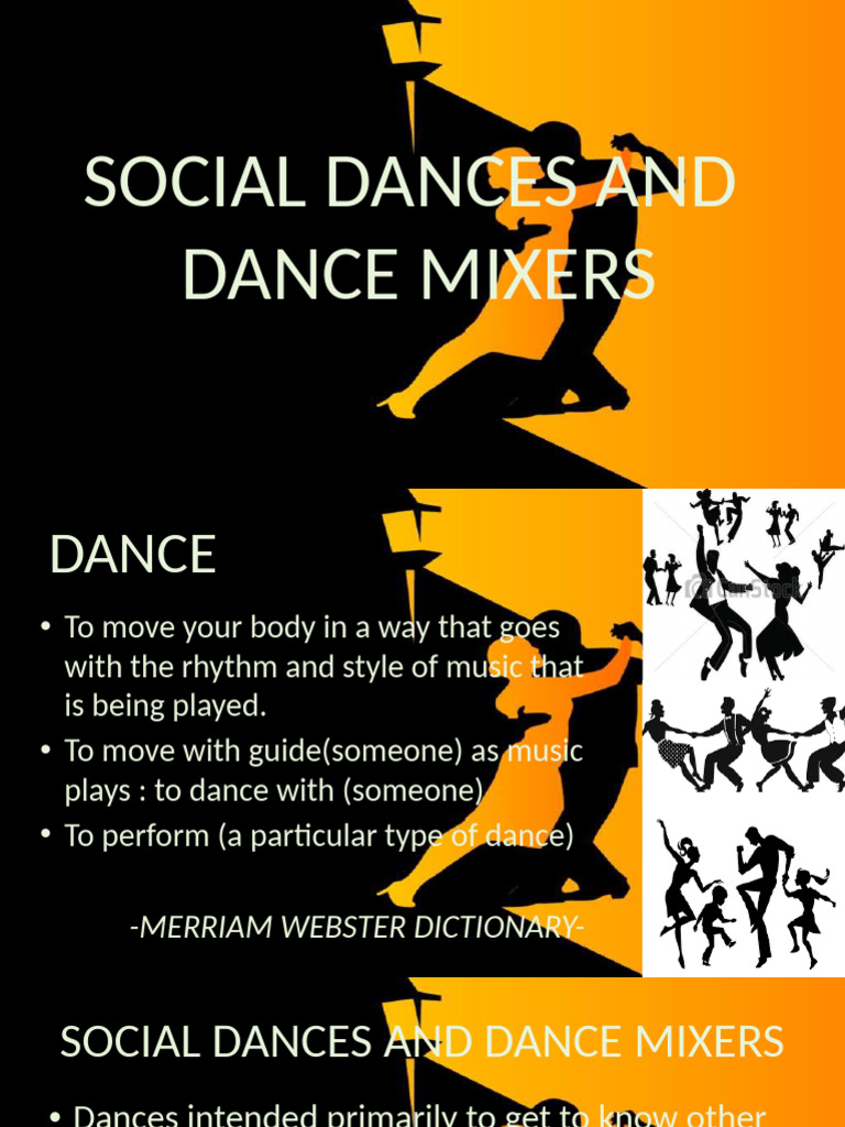 Social Dances and | PDF