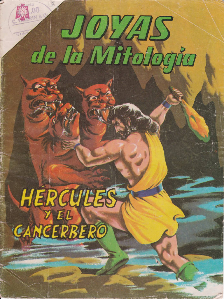 Joyas de La Mitología. Hércules y El Cancerbero | PDF