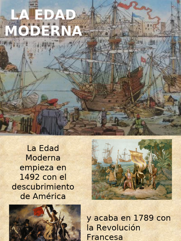 La Edad Moderna | PDF