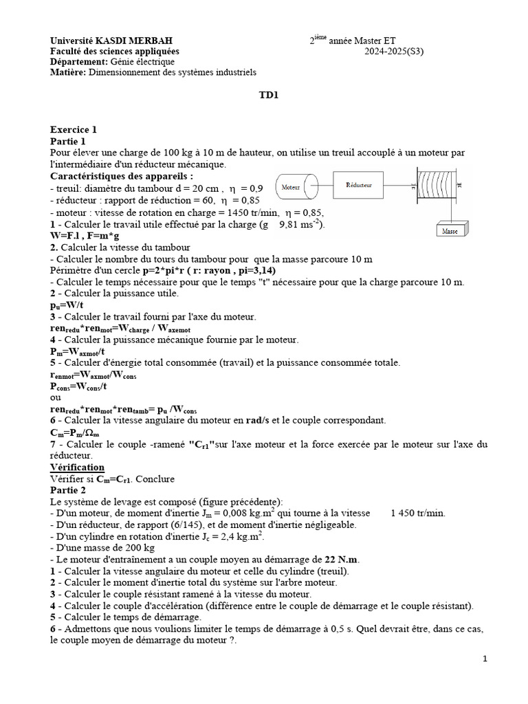Td1 DSI 2024 2025 | PDF