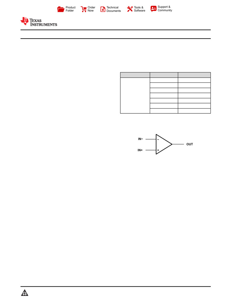 LM324-MIL Quadruple Operational Amplifier: 1 Features 3 Description | PDF