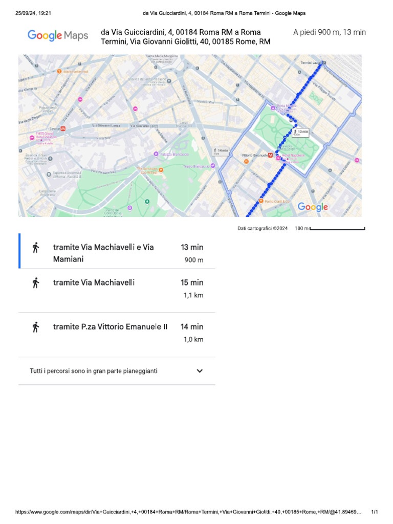 Mappa Stazione Termini | PDF