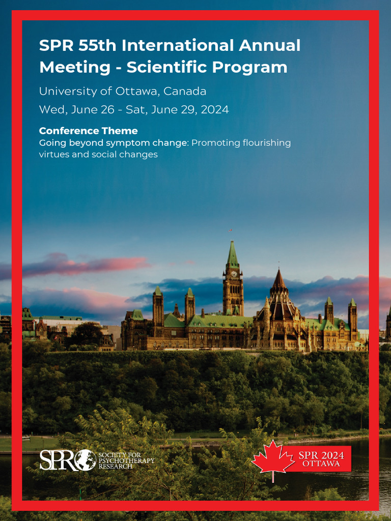 Spr Meeting Program 2024 | PDF