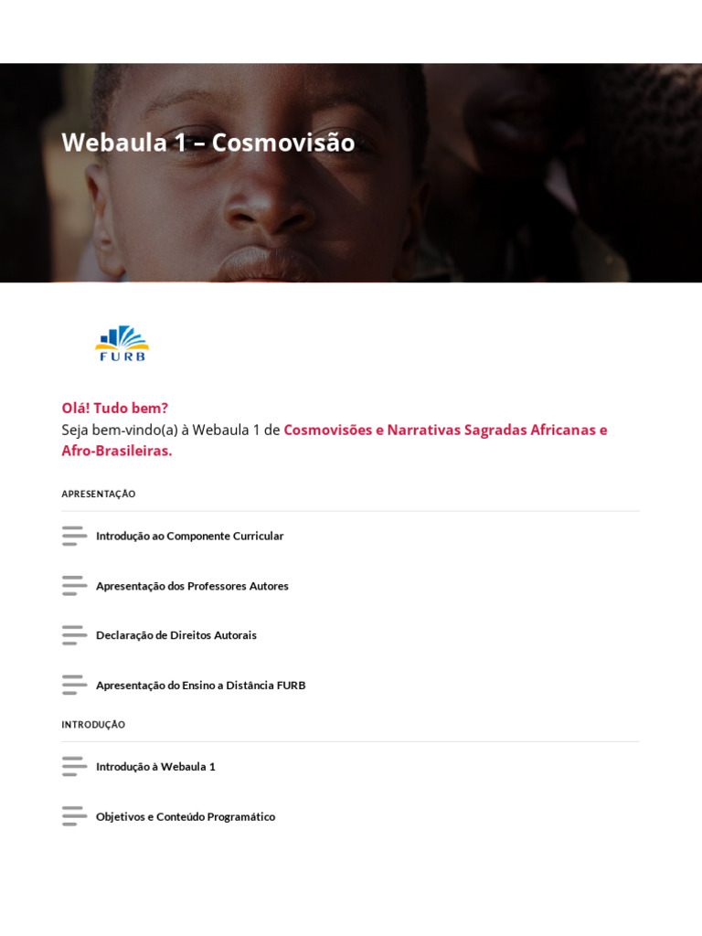Webaula 1 Cosmovisao ENPqtZv5 | PDF