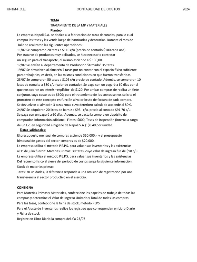 TP MP y Mat Napoli | PDF