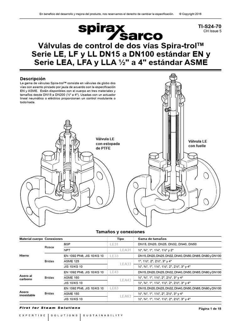 Spira Trol Ti s24 70 Es | PDF