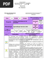 Proyecto de Aula Una Flor para La Convivencia | PDF | Salón de clases | Tolerancia