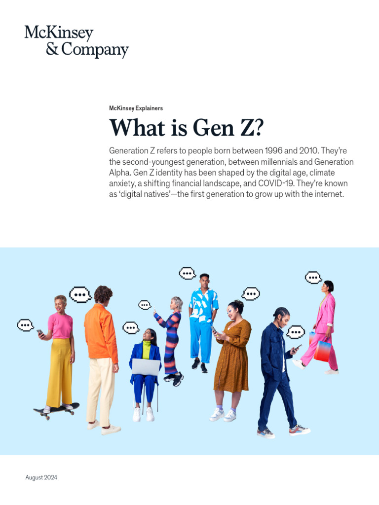 What Is Gen Z | PDF | Millennials