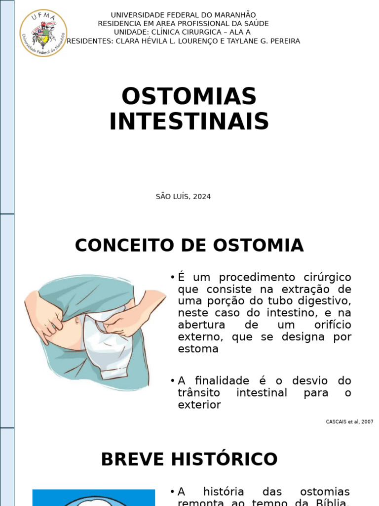 Ostomias Intestinais Versão Atualizadaa | PDF