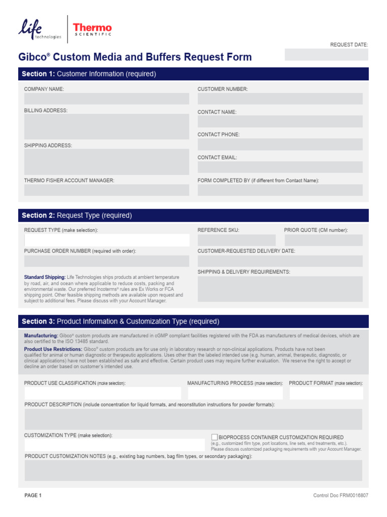 Custom_Media_Request_Form | PDF