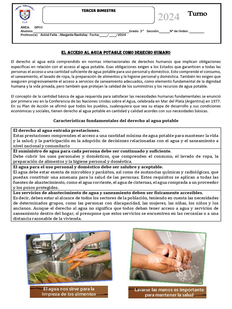 Ficha de Trabajo - Act 04 - U6 | PDF