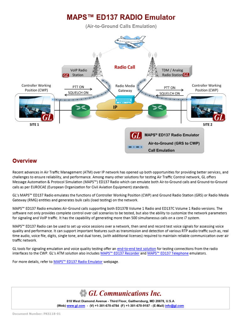 MAPS ED137 Radio Brochure | PDF