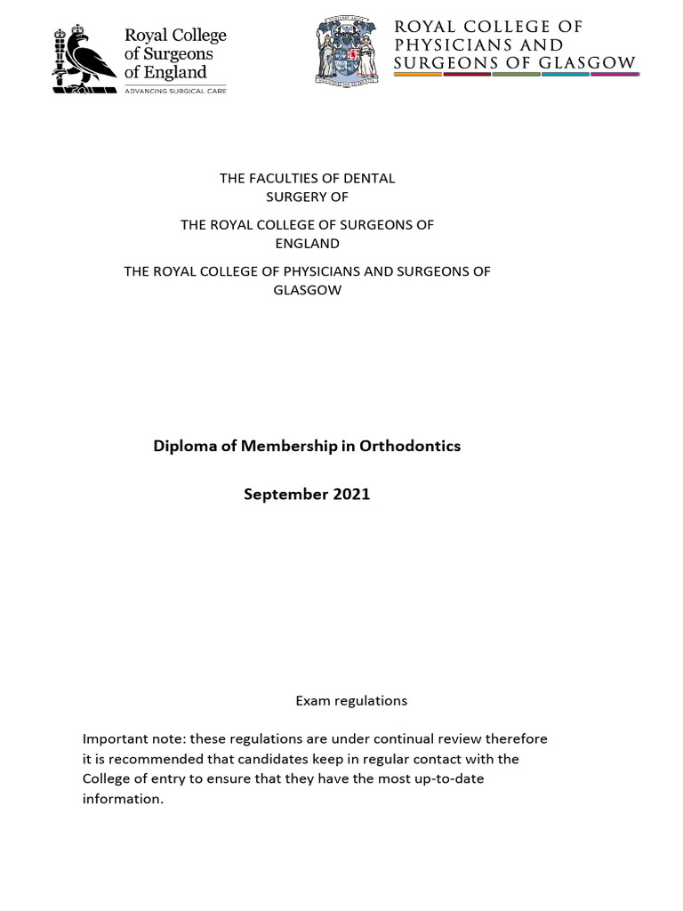 MOrth Regulations | PDF