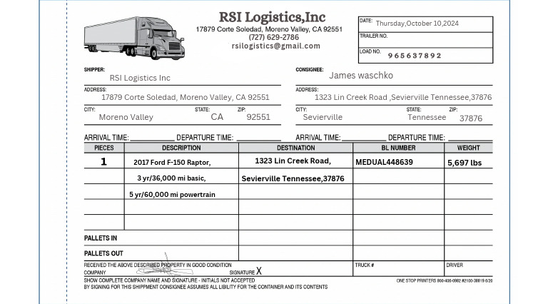 RSI logistics | PDF