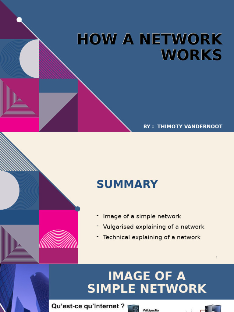 How a Network | PDF
