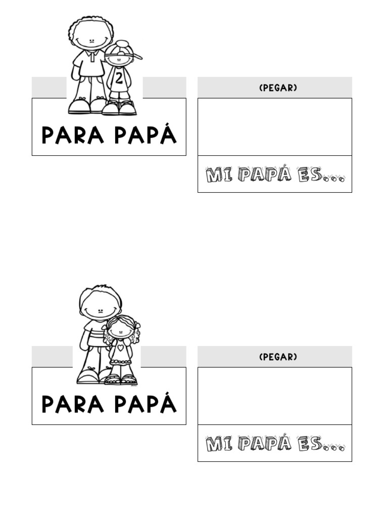 Bonito FLIPBOOK DIA DEL PADRE | PDF