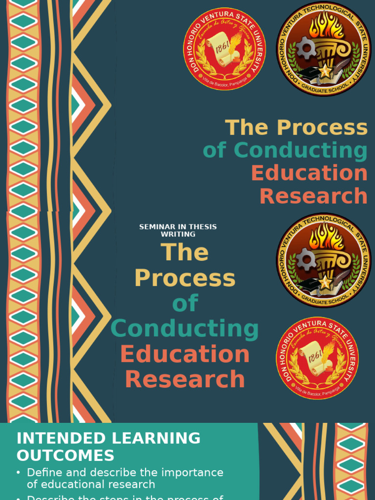 CL The Process of Conducting Educational Research | PDF